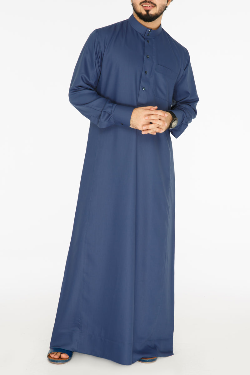 Everyday Saudi Kandora Navy – Aara Online