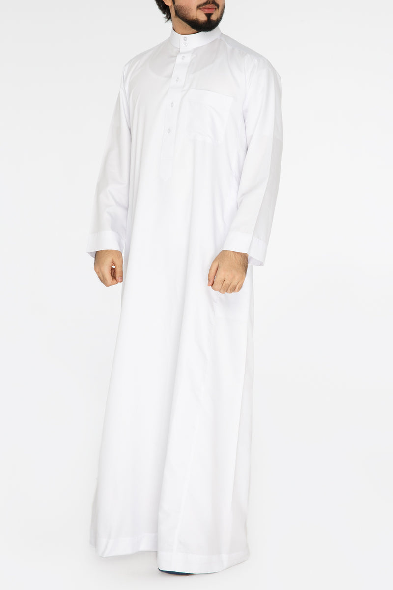 Everyday Saudi Kandora White – Aara Online